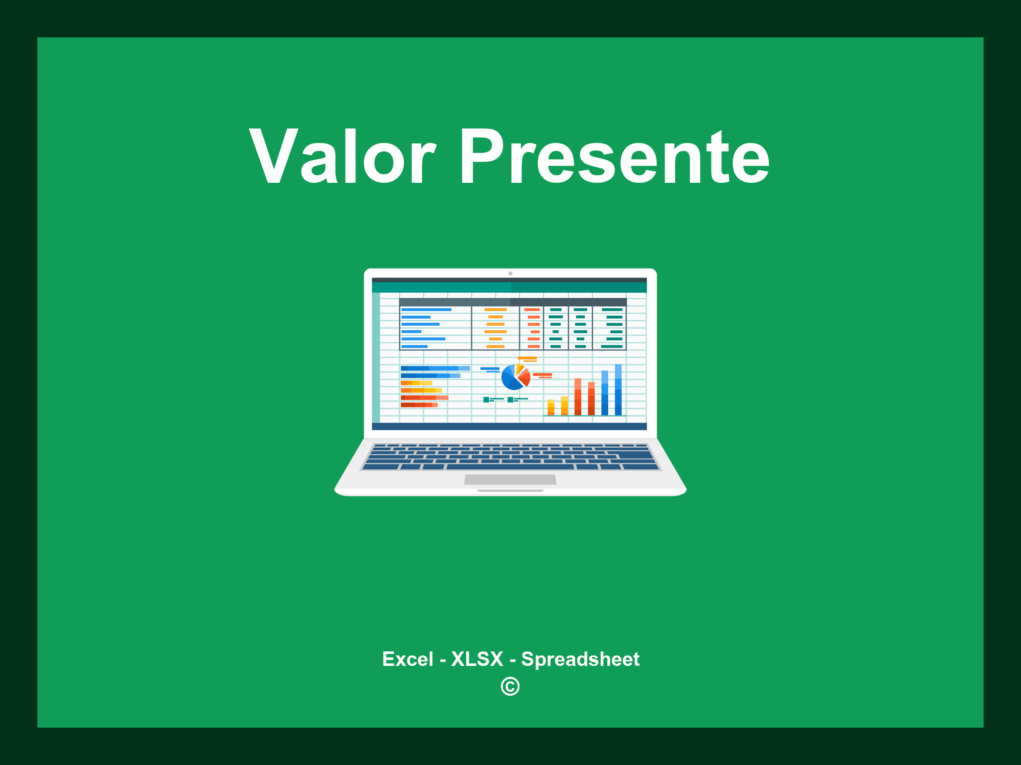 Planilha Valor Presente Excel